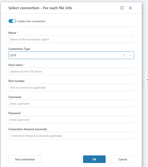 FTP & SFTP Connection | Profitbase Docs